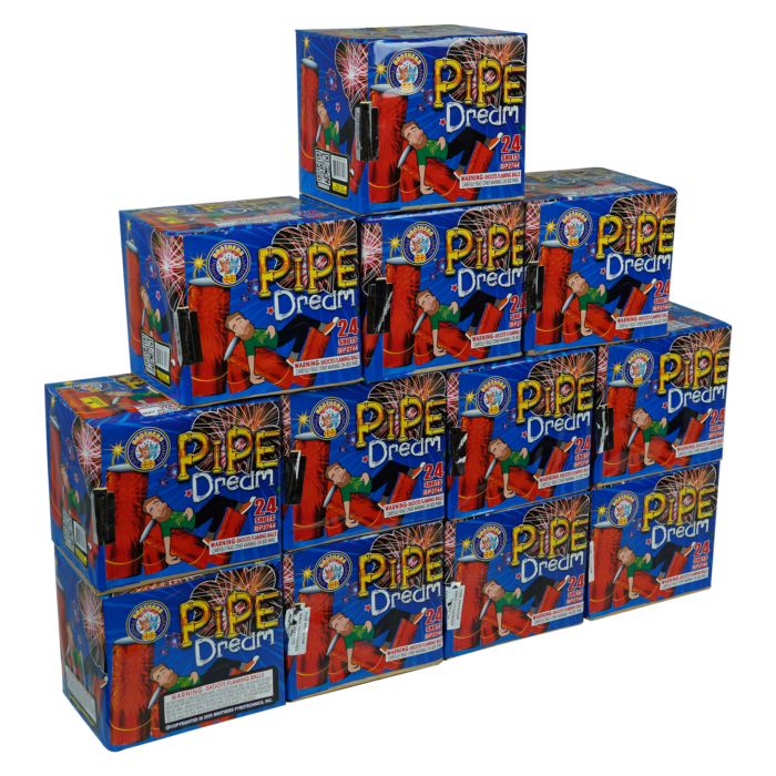 PIPE DREAM – 200 GRAM AERIAL REPEATERS – A&K Fireworks